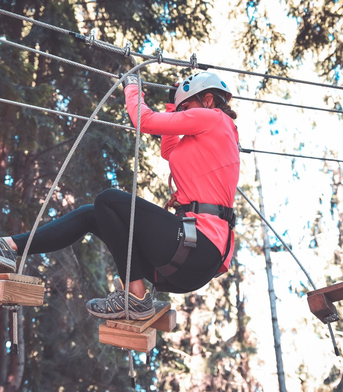 Experience the fun in the Arka Park Paltinis adventure park