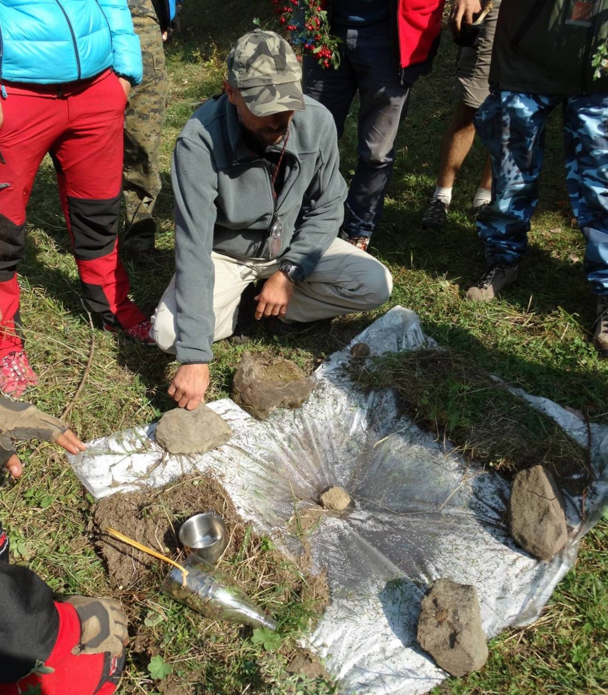 Learn wilderness survival techniques in the Trascau Mountains