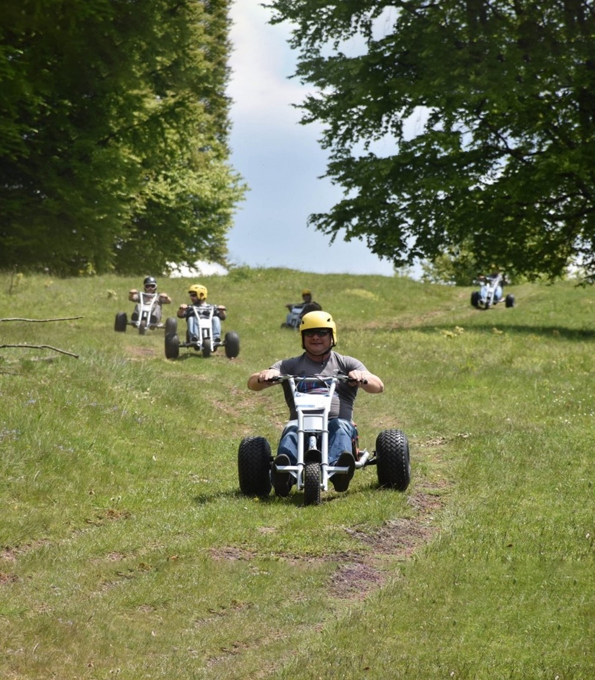 Adventure for groups with Mountain Carts at Lake St. Anna