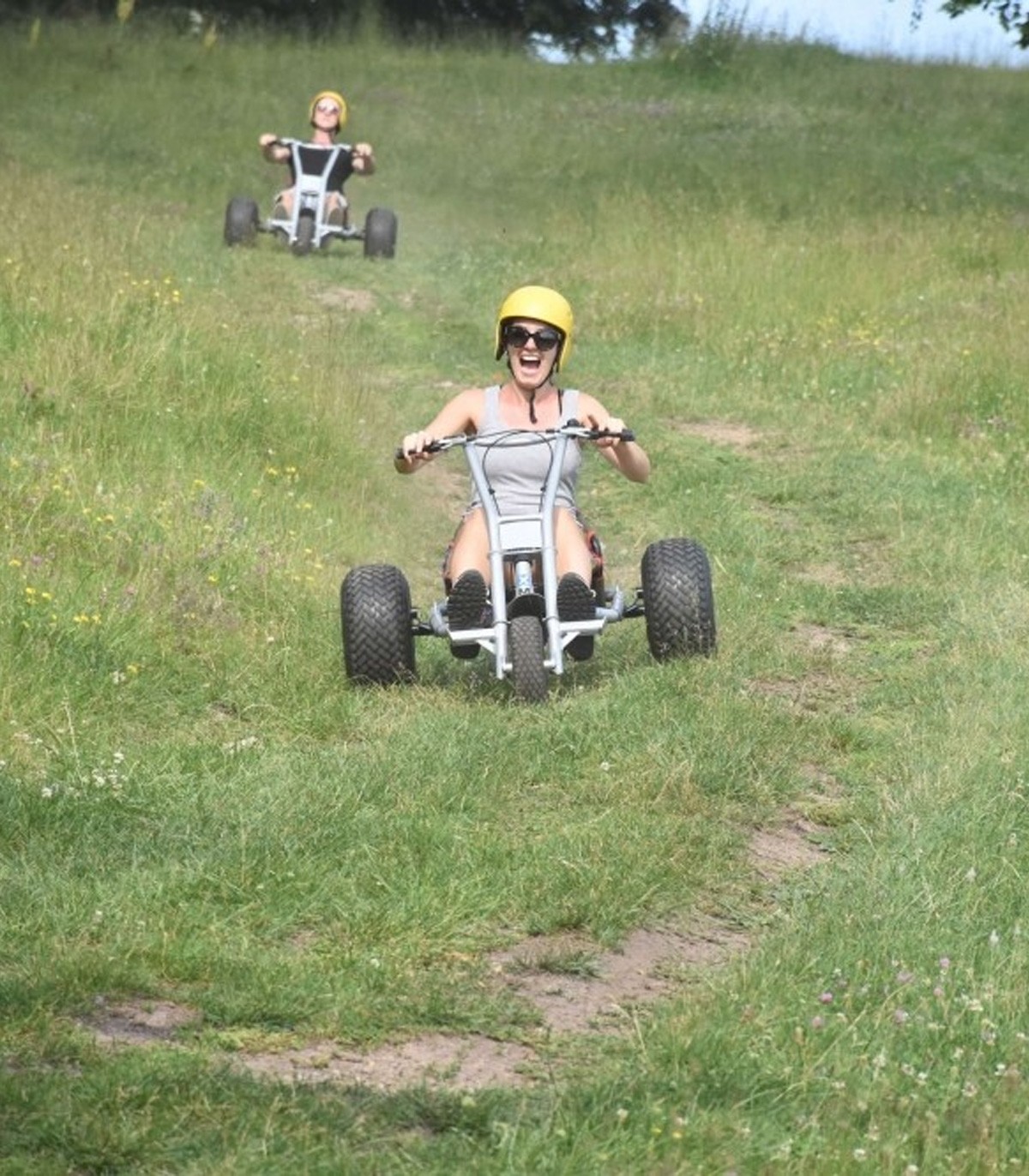 Adventure for groups with Mountain Carts at Lake St. Anna