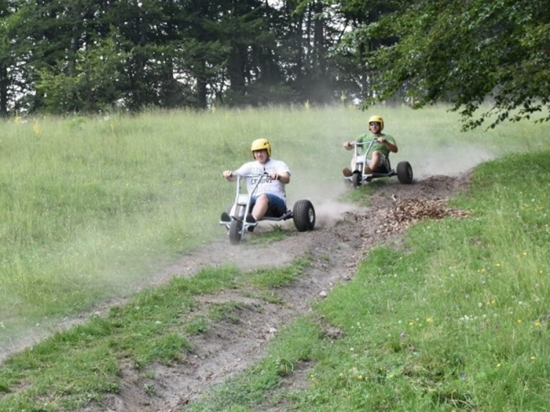 Adventure for groups with Mountain Carts at Lake St. Anna