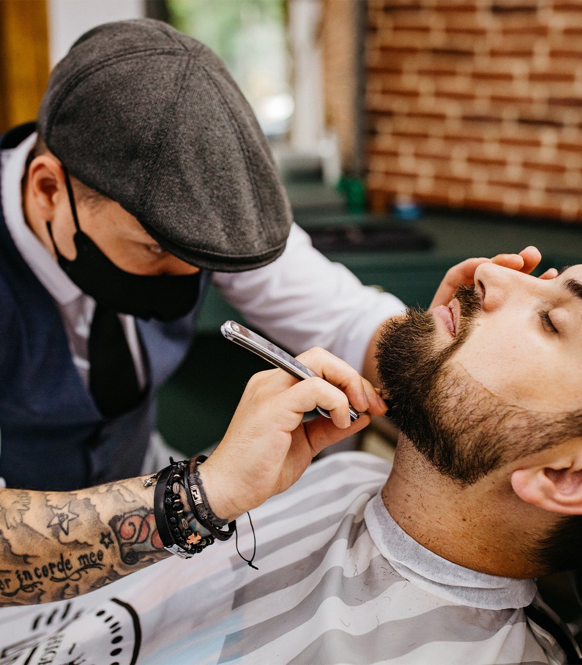 Luxury hair cut, styling and massage for him
