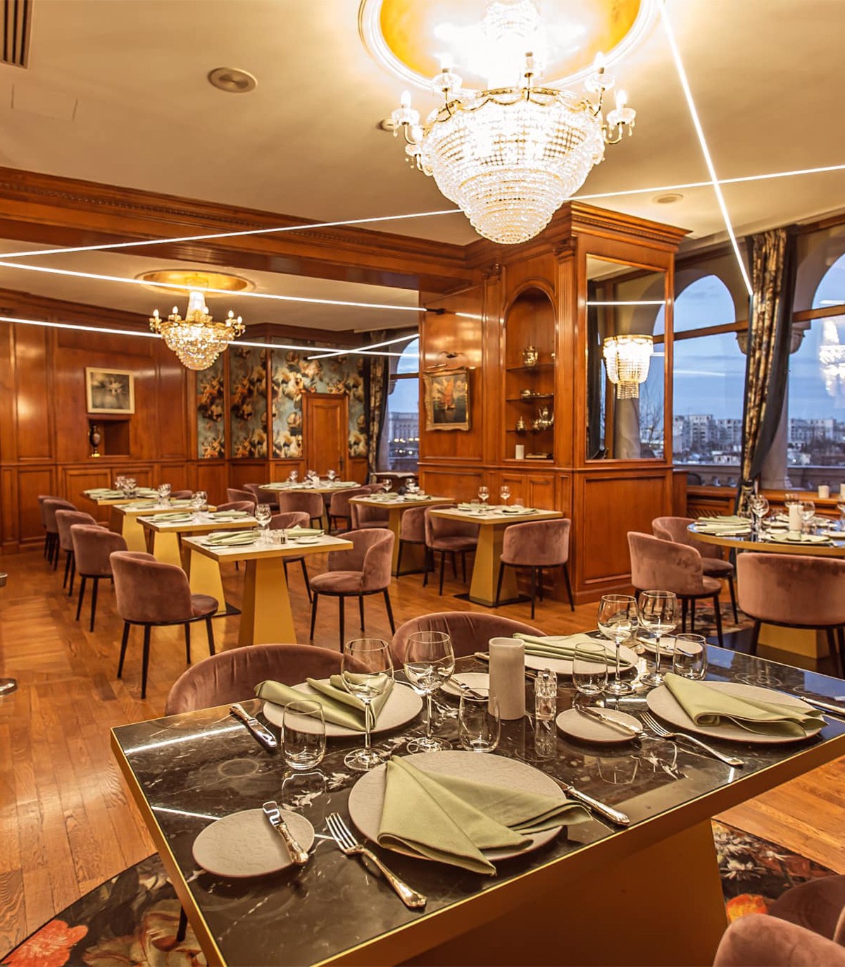 VIP gourmet dinner at Suter Palace in Bucharest