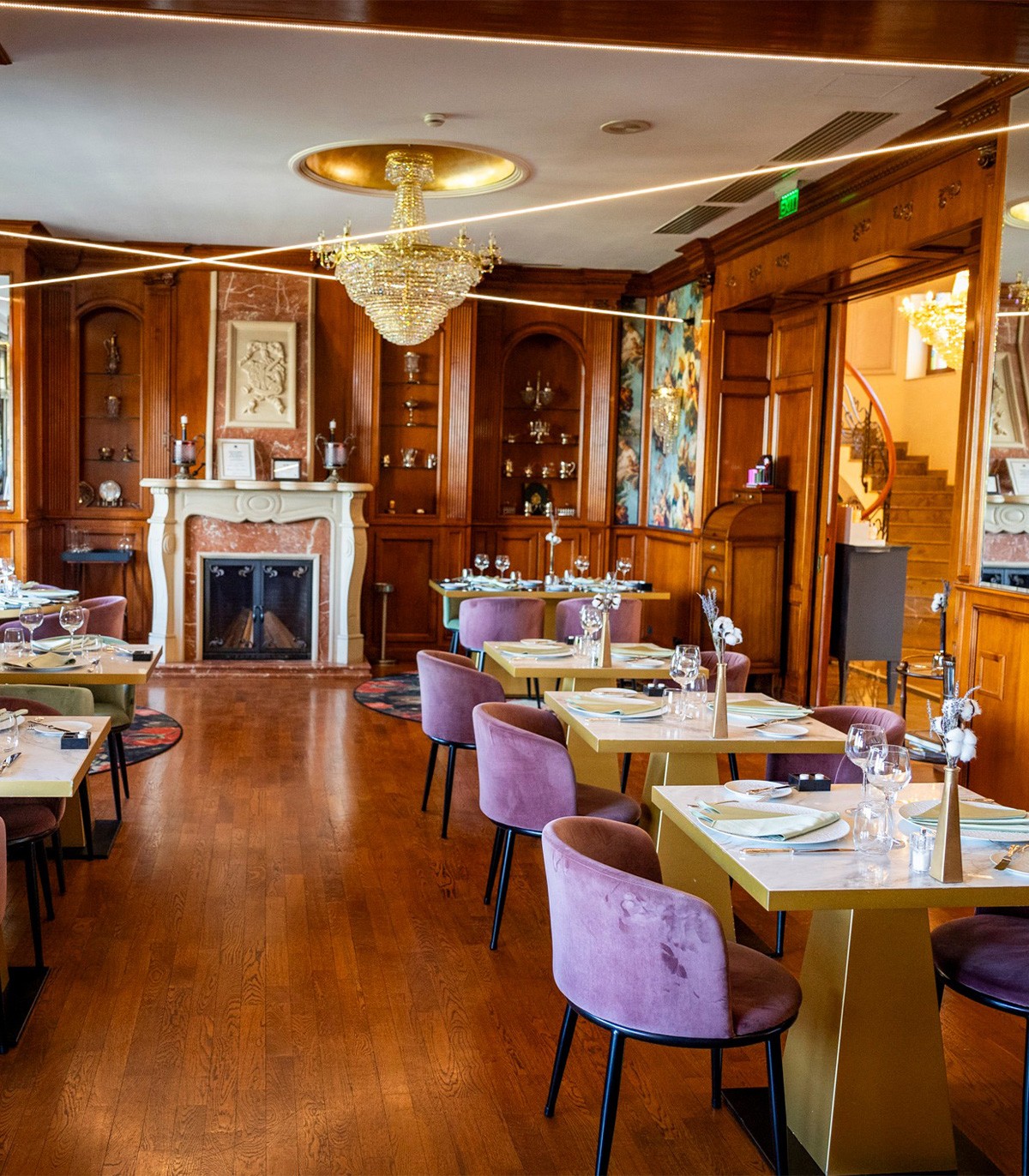 VIP gourmet dinner at Suter Palace in Bucharest