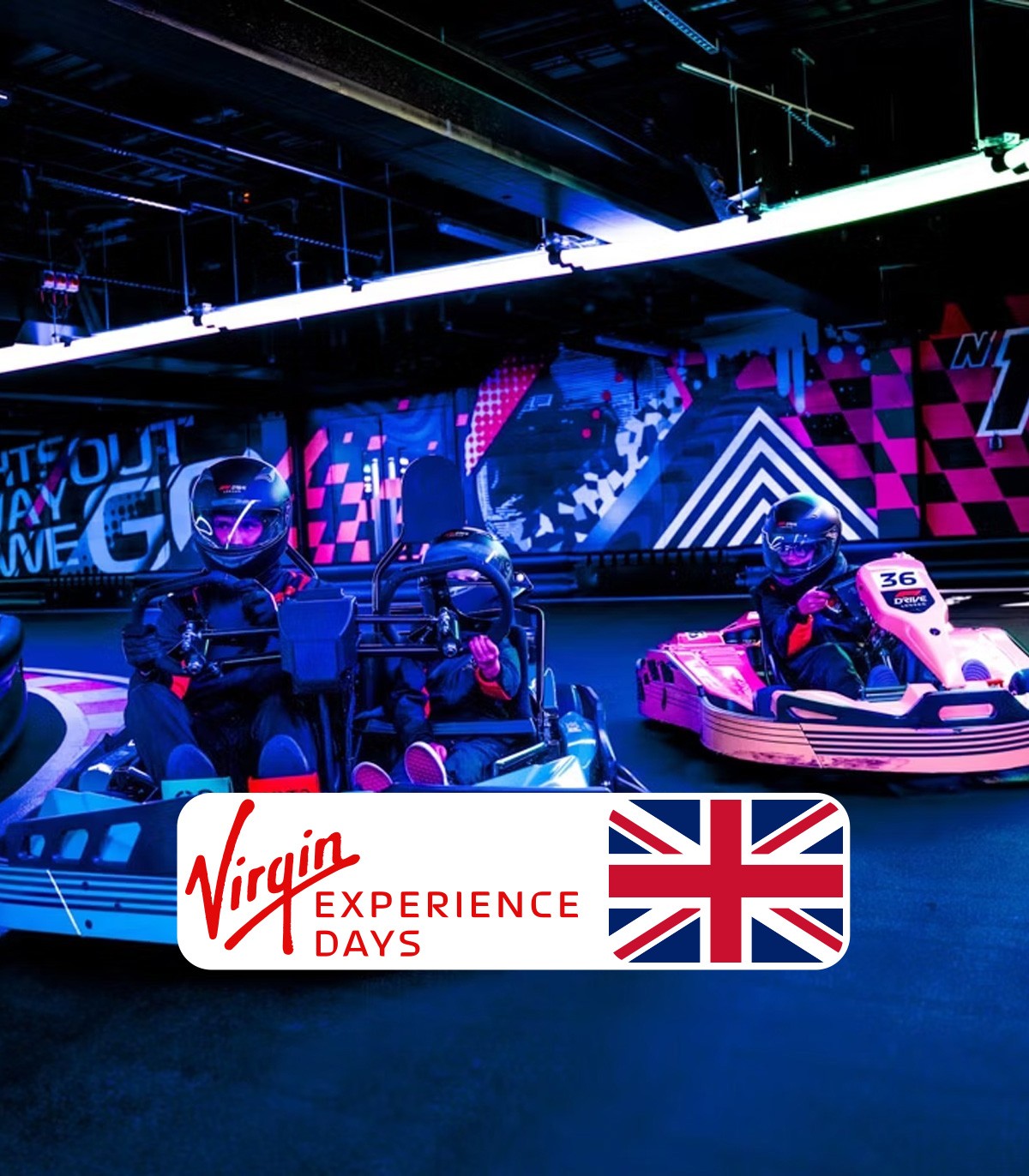 F1 karting experience for two at Tottenham Hotspur Stadium