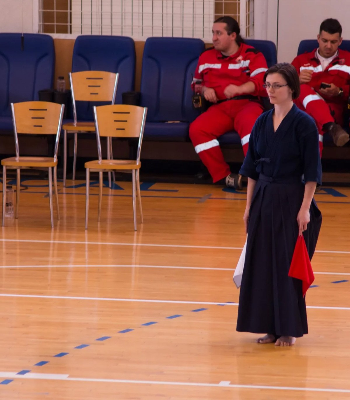 Kendo training - the art of traditional Japanese fencing, in Bucharest
