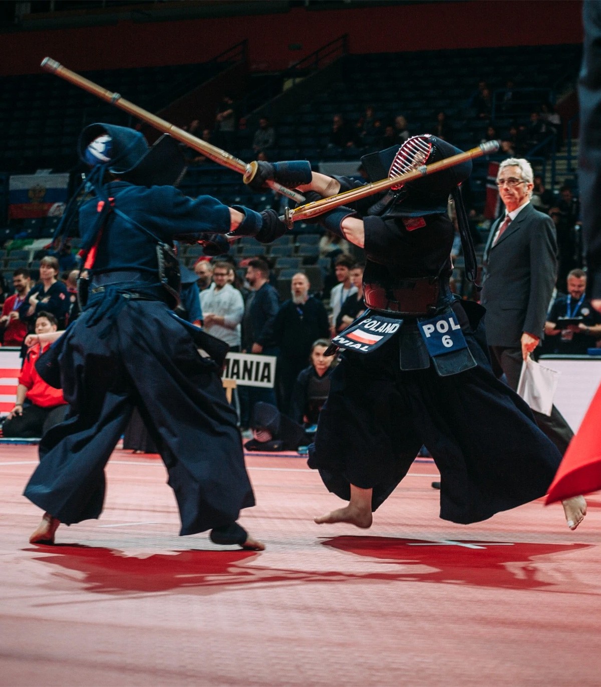 Kendo training - the art of traditional Japanese fencing, in Bucharest
