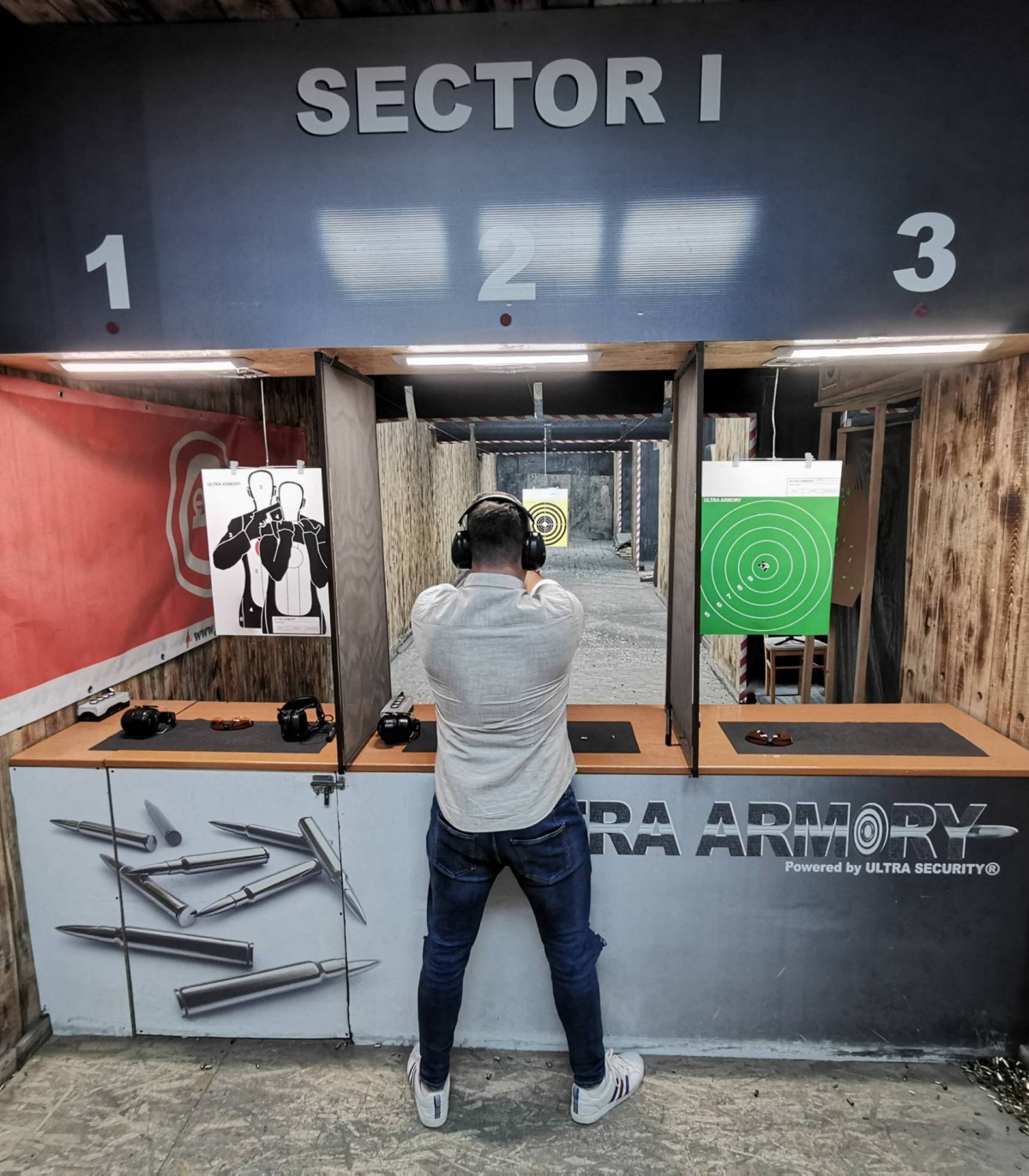 Test your courage and agility at a private shooting range in Brasov