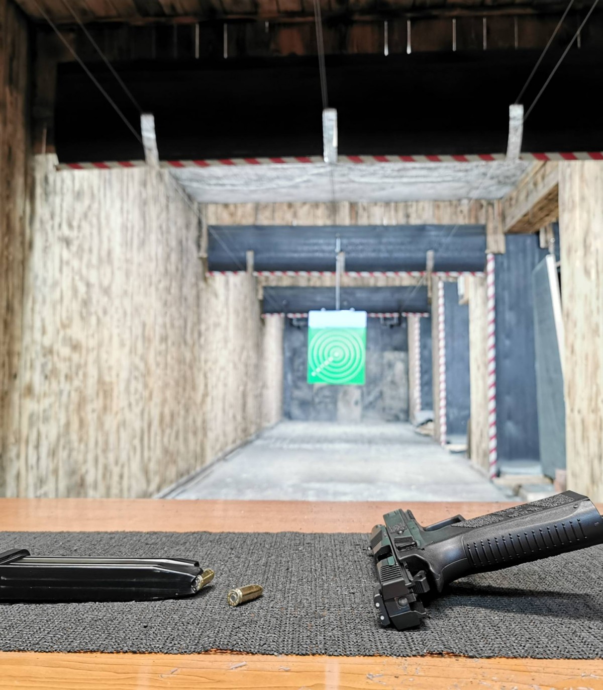 Test your courage and agility at a private shooting range in Brasov